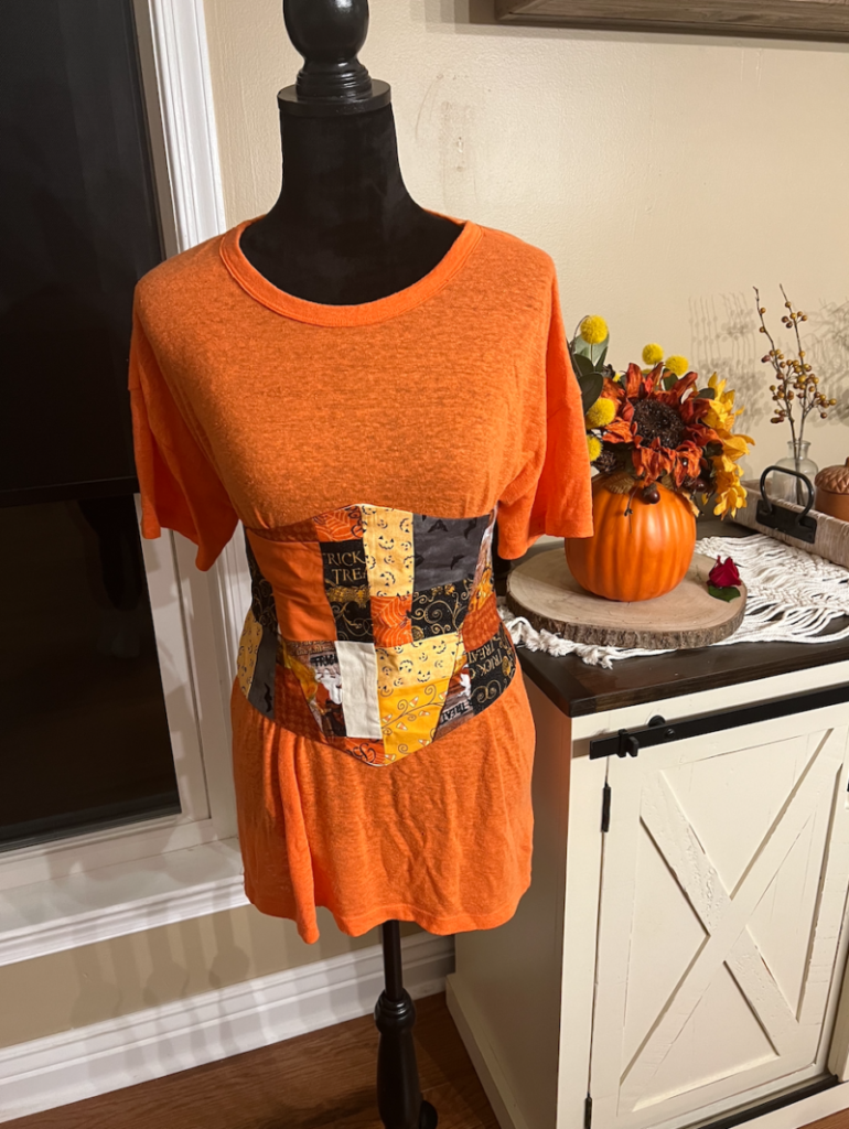 How to Make a DIY Halloween Patchwork Corset